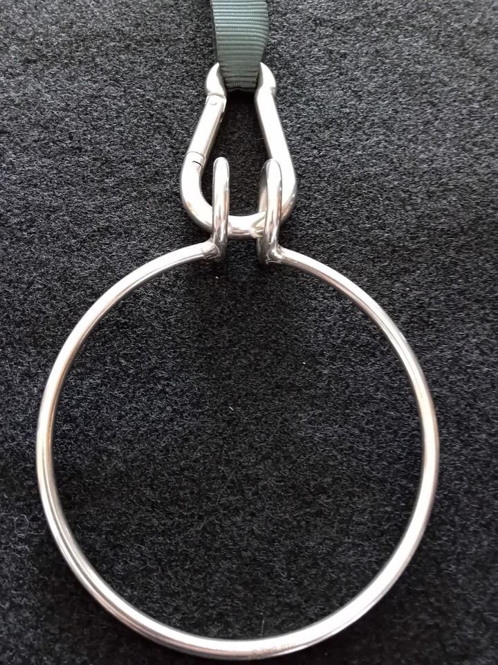 Anchor Ring - Alderney Ring 316 Stainless Steel,316 Carabiner 10mm,and ...