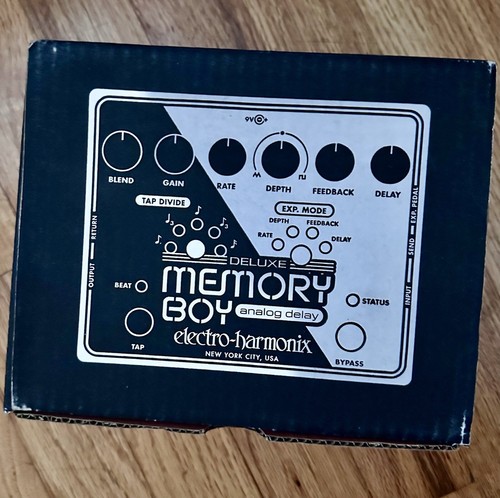 New Electro-Harmonix EHX Deluxe Memory Boy Analog Delay Tap Tempo ...