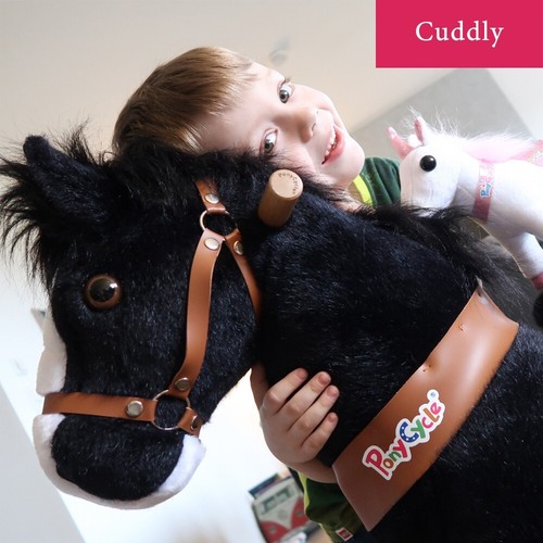 PonyCycle® UX426 Authentic Ride on Pony Toy Horse Ages 4-8 Black | eBay