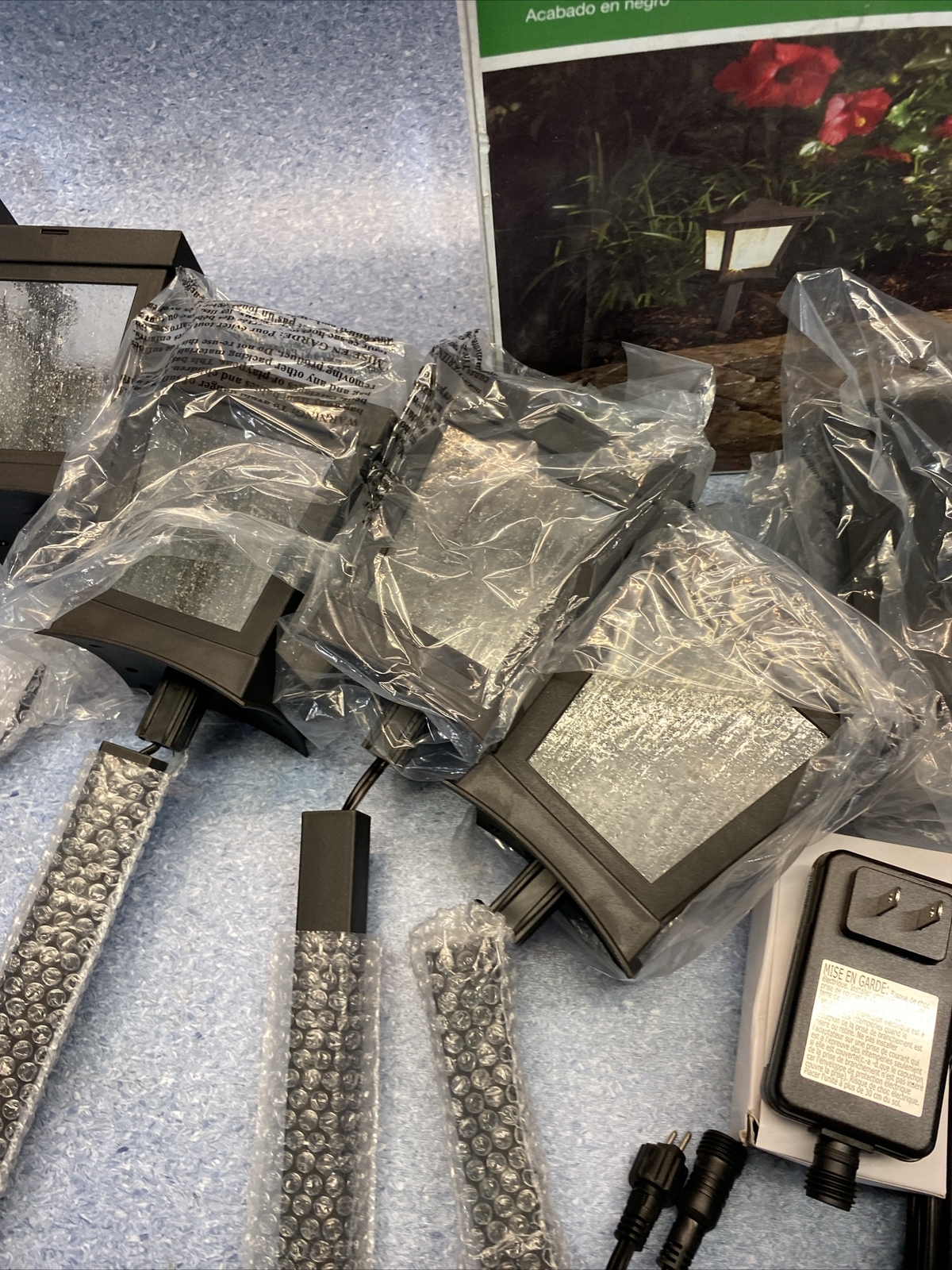 Hampton Bay HD33678BK Low Voltage Black Outdoor Integrated LED - (6 ...