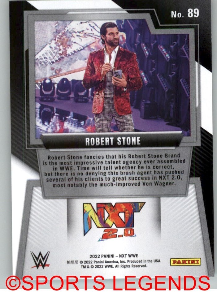 2022 WWE NXT #89 Robert Stone | eBay