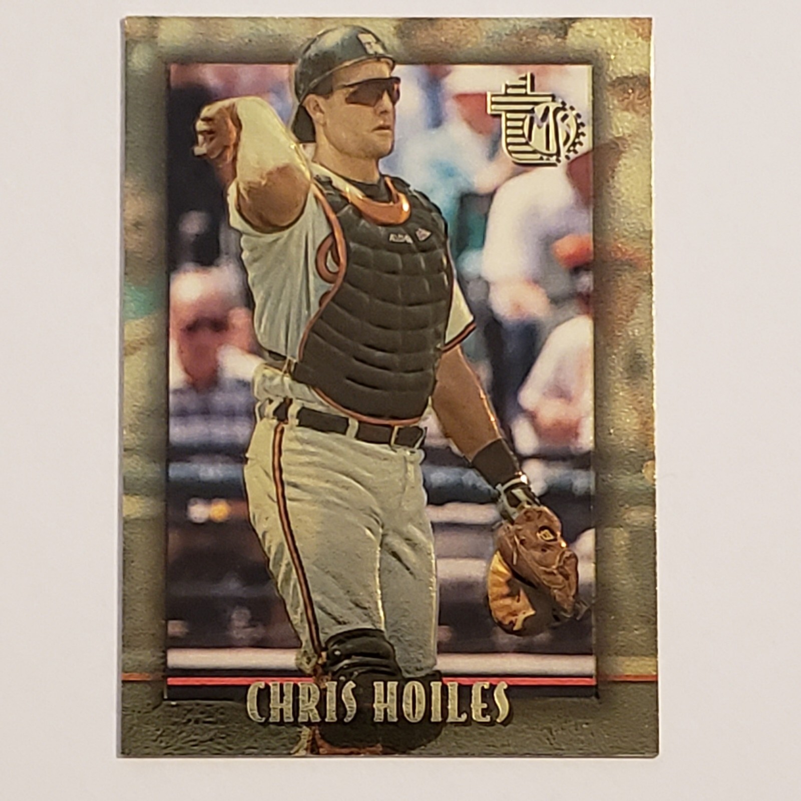1995 Topps Embossed - Golden Idols #34 Chris Hoiles for sale online | eBay
