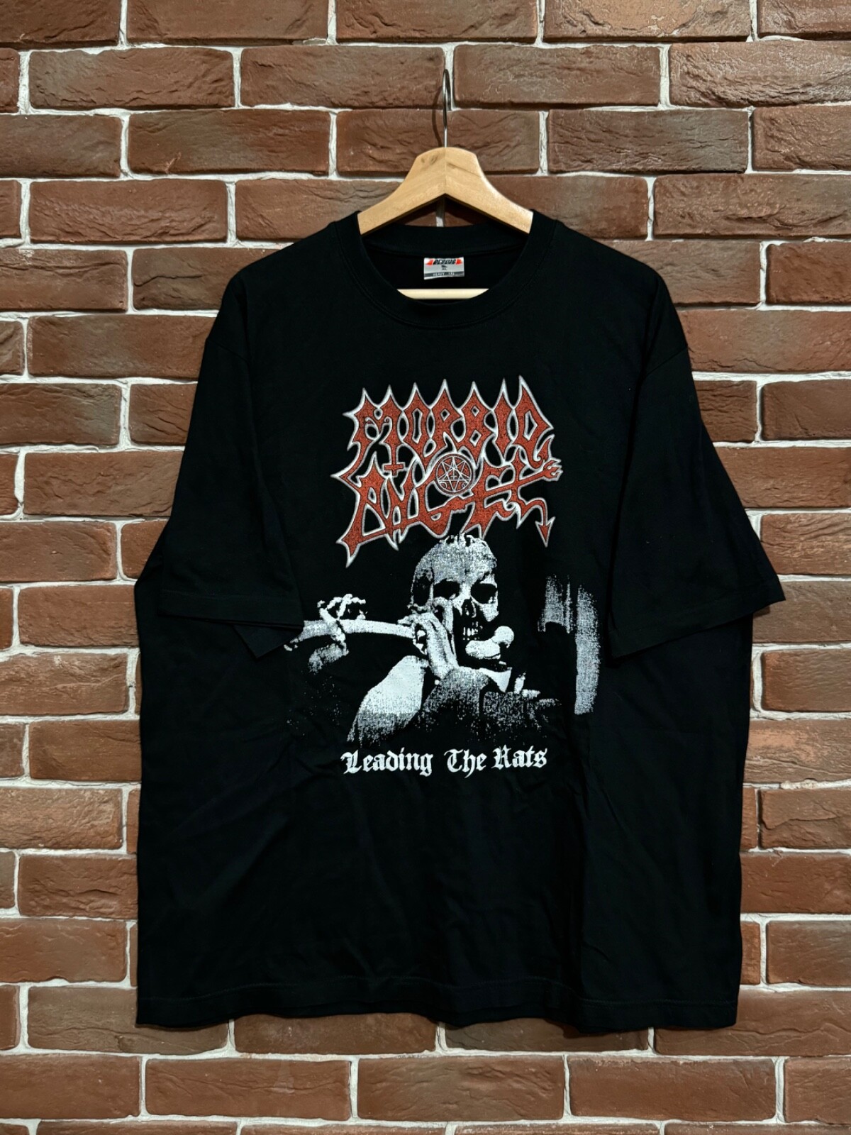 Rare Vintage 00s Morbid Angel Leading The Rat Metal B… - Gem