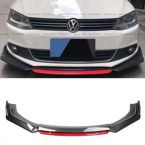 For Volkswagen Golf MK5 MK6 MK7 Front Bumper Lip Spoiler Splitter ...