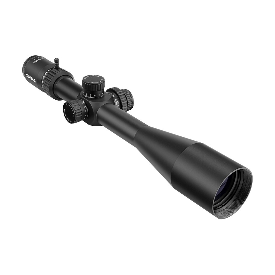 SPINA OPTICS 10-60x50 Rifle Scope Glass Etched Reticle Long distance ...
