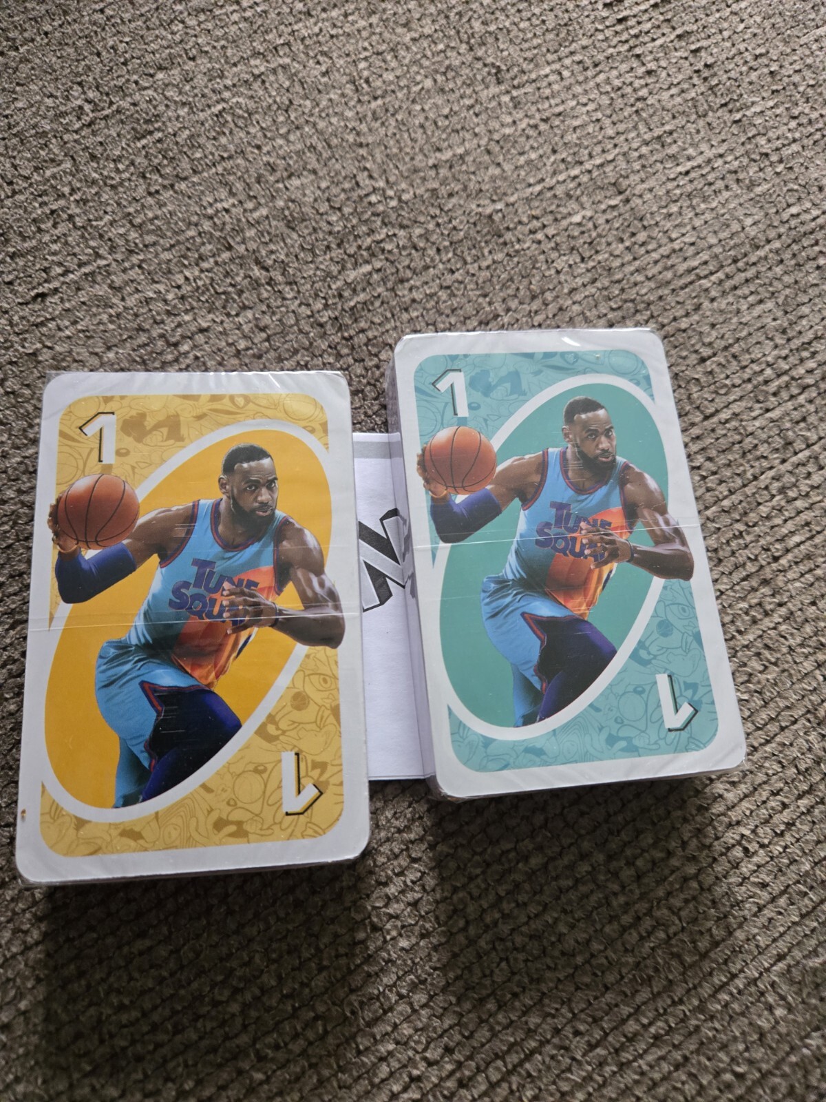 Space Jam a Legacy UNO Card Game Mattel Ages 7 for 2-10 Players for ...