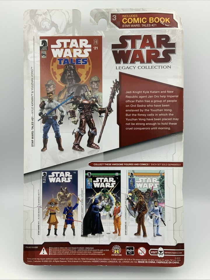 Star Wars Comic 2-pack Yuuzhan Vong - Kyle Katarn Legacy Collection ...