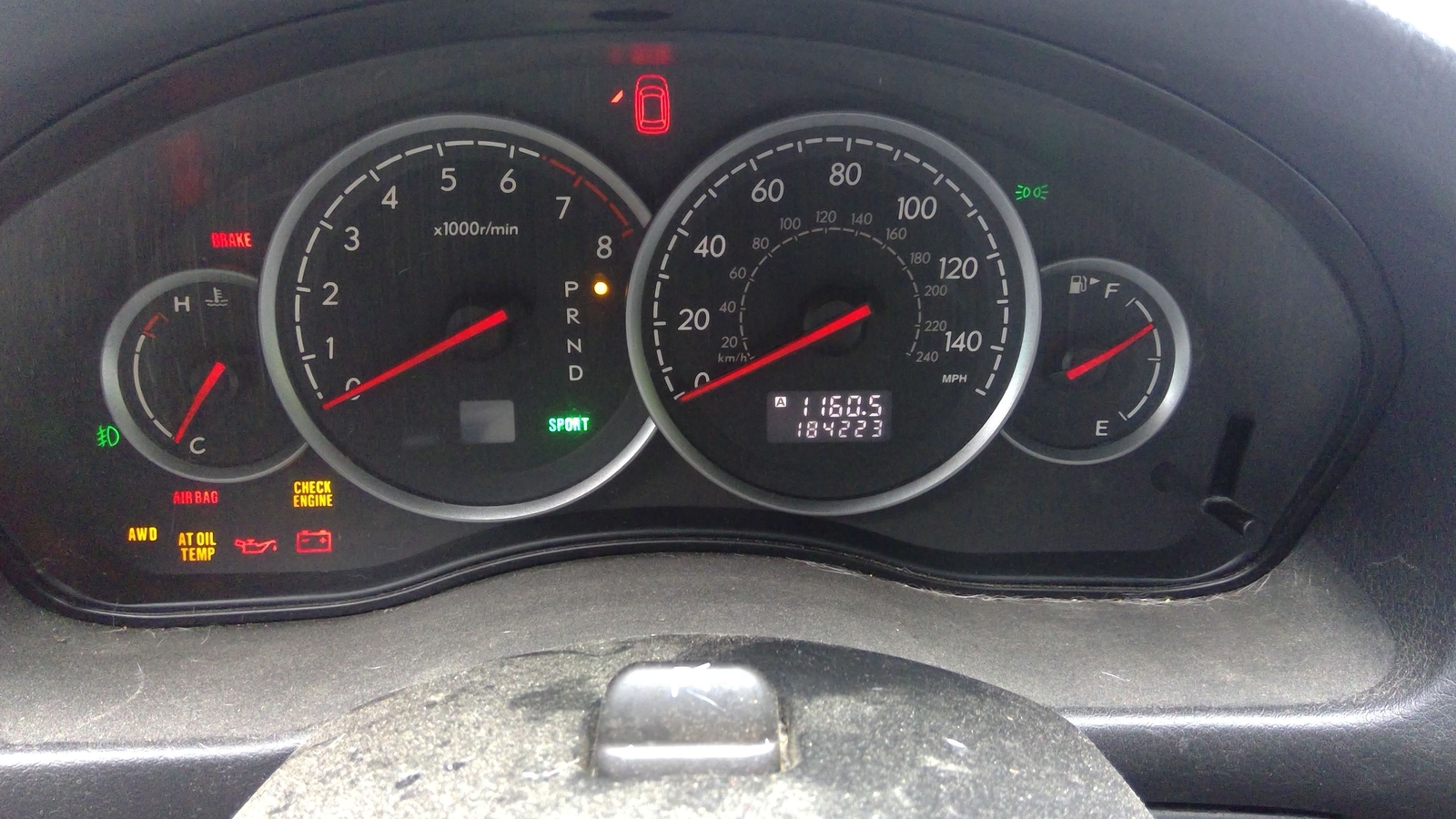 Speedometer SUBARU LEGACY OUTBACK 06 Instrument GAUGE Cluster 184K | eBay