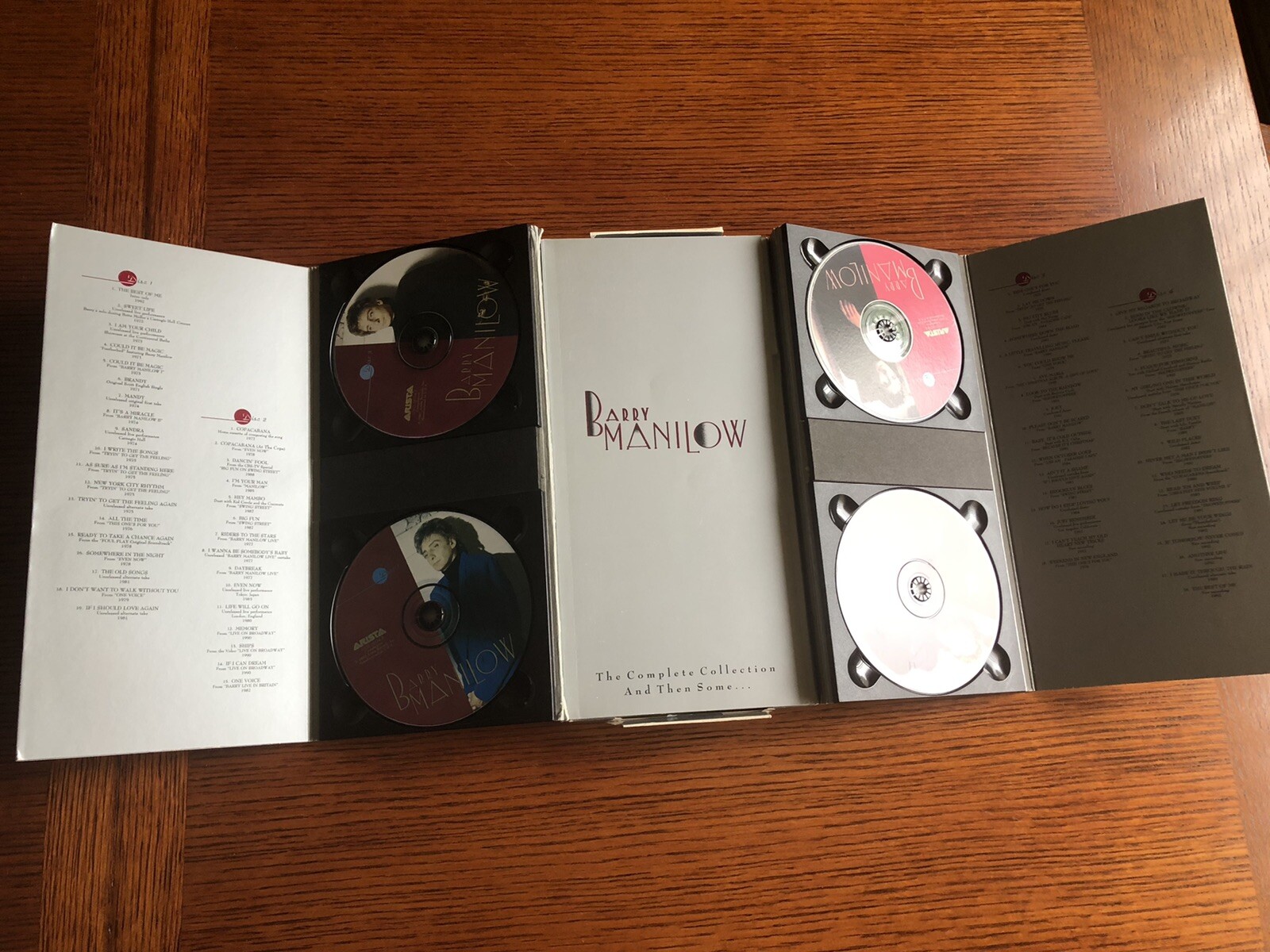 The Complete Collection And Then Some ... Barry Manilow 4 CD Box Set ...