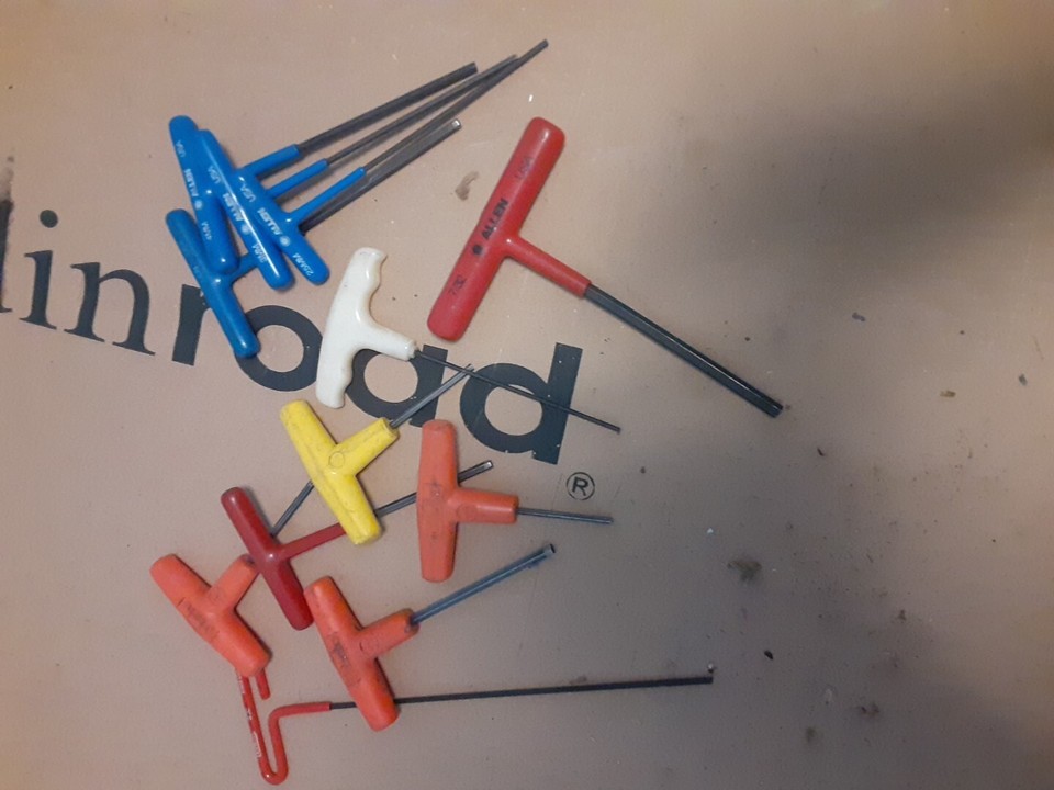 Allen T-Handle Allen Keys, 12 Pcs (4mm) | eBay