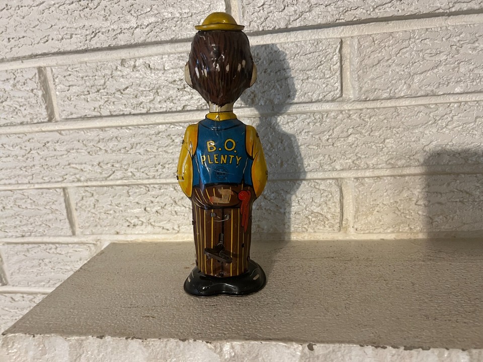 VINTAGE MARX WIND UP B.O. PLENTY TOY Walker RARE | eBay