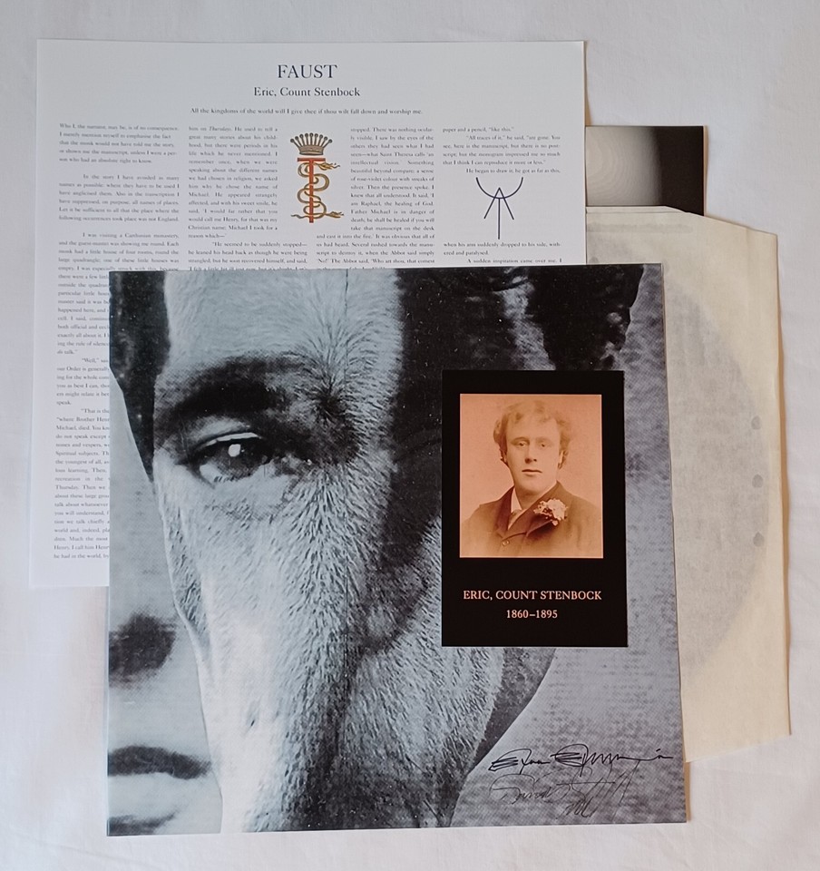 Current 93 FAUST LP Purple Vinyl Durtro 060 2000 Signed Inserts NWW ...