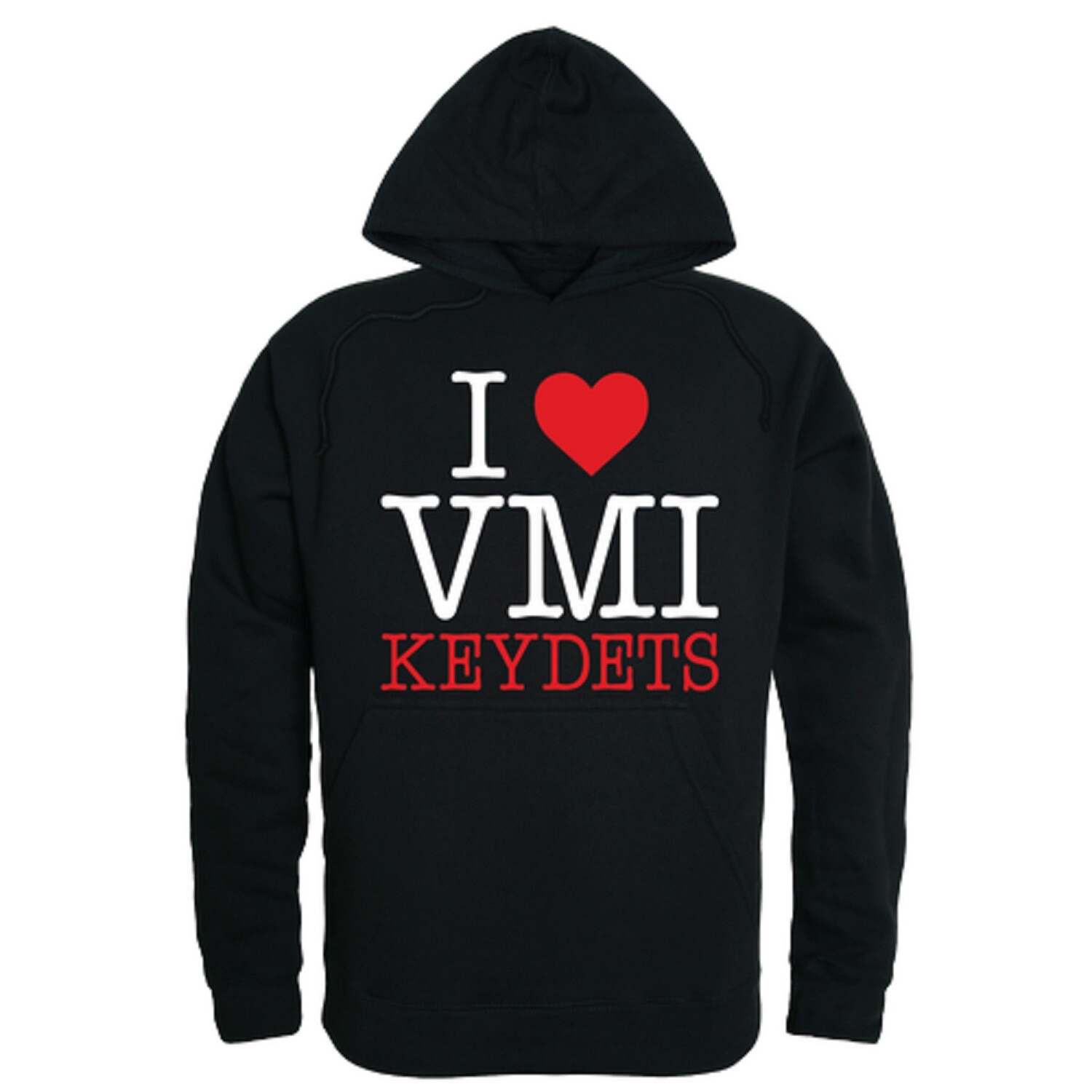 Virginia Military Institute Keydets VMI NCAA College I Love Hoodie ...