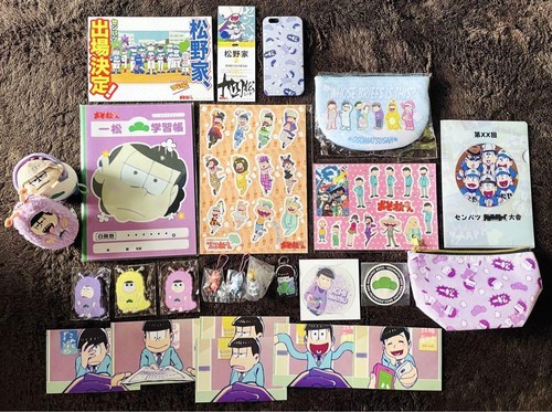 Osomatsu-san Goods lot sticker File folder Pouch Ichimatsu | eBay