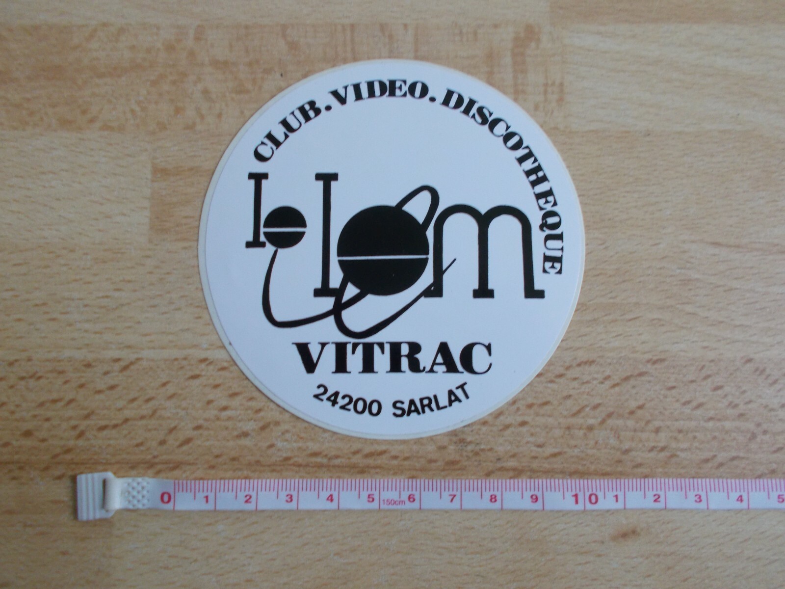 Sticker Club Vidéo Disco - Vitrac - 24200 Sarlat | eBay UK
