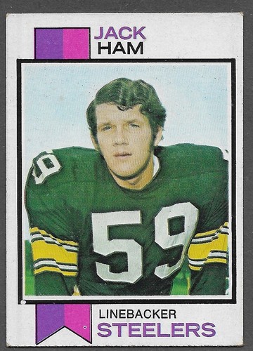 1973 Topps #115 Jack Ham RC Steelers Penn State Rookie Card WELL ...