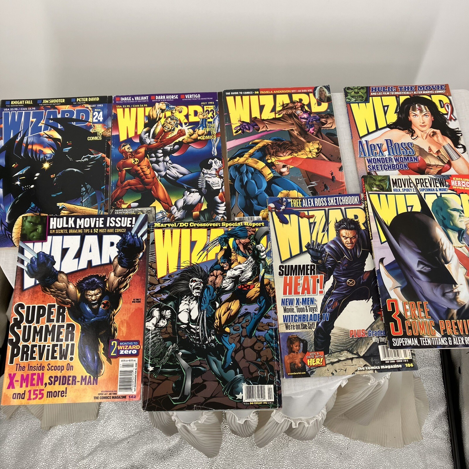 LOT OF 13 WIZARD MAGAZINES VINTAGE TO MODERN BOOKS | eBay