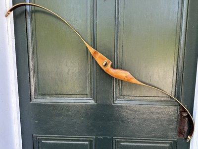 Wing Archery Red Wing Hunter Recurve Bow 58" AMO 47# Head Ski Co. Late ...