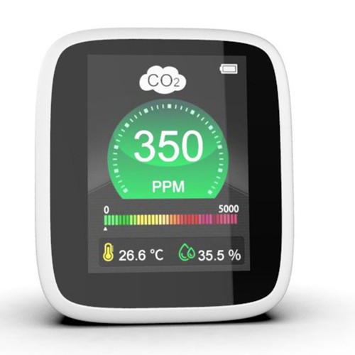 Air Quality Monitor Hygrometer Home Air Quality Monitoring 3-in-1 Meter ...