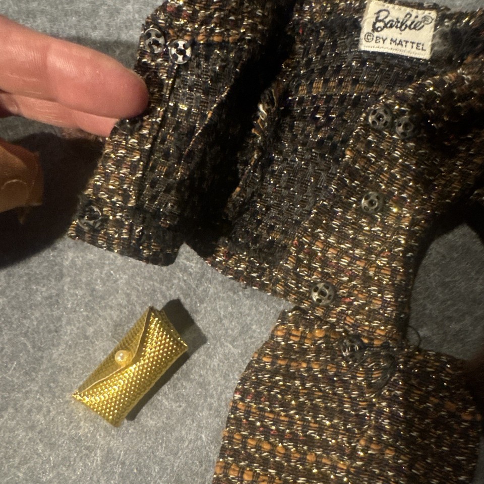 VTG Barbie 1965 SATURDAY MATINEE #1615 Mattel Skirt and jacket Mint ...