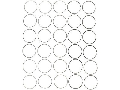 For 2008-2017 Ford Taurus Piston Ring Set 65771DGKR 2009 2010 2011 2012 ...