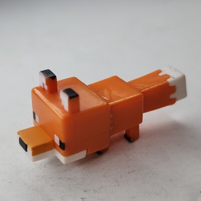 Minecraft Mini Figure Hay Series 21 1" Red Fox Figure Mojang | eBay