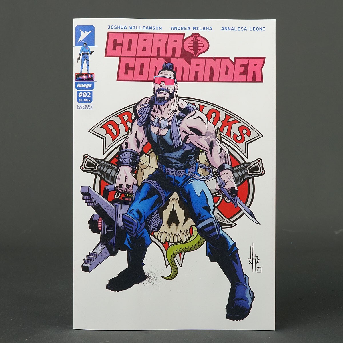 COBRA COMMANDER #2 2nd ptg Ripper Image Comics 2024 0324IM862 (CA ...