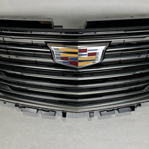 OEM 2021 2022 2022 Cadillac Escalade Front Upper Grille Galvano Silver ...
