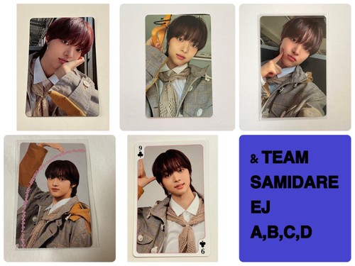 &TEAM EJ 五月雨 ( Samidare ) 1st Single Official photo card andteam Solo ...