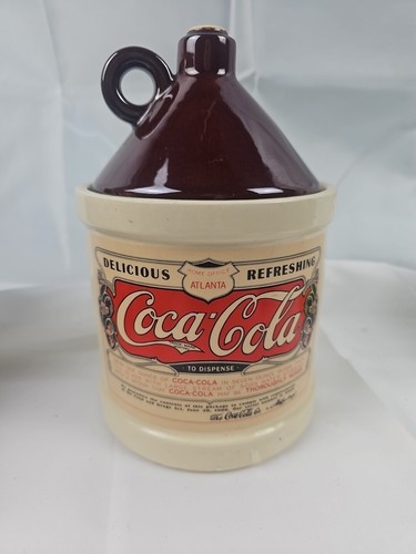 Vintage Coca Cola Jug Cookie Jar | eBay