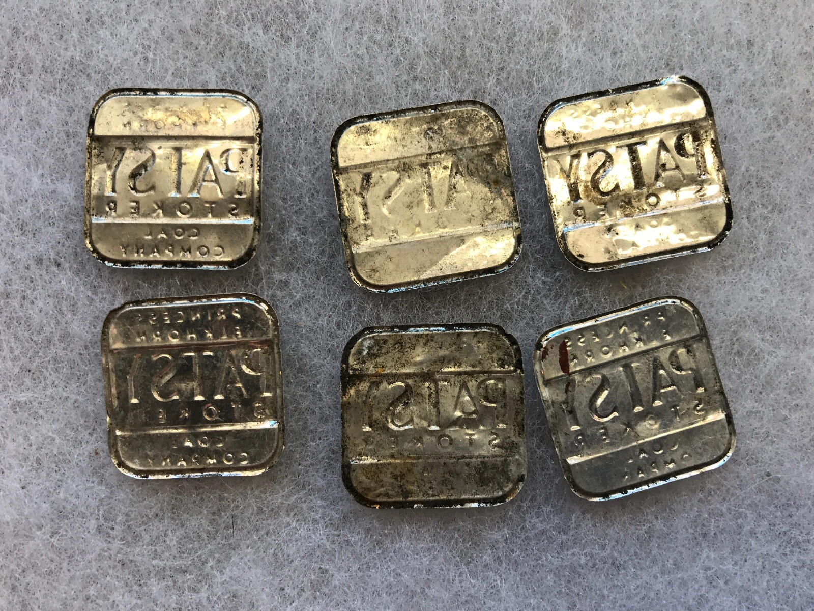 6 Vintage PATSY Stoker Princess Elkhorn Coal Company Scatter Tags | eBay