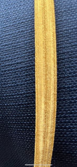 5 Yards Gold US Navy Braid, Permagold, 1/4 " (6.35 mm) | eBay