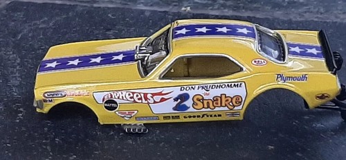 New Auto World Don "The Snake" Prudhomme 4 Gear HO 70's Cuda Slot Car ...
