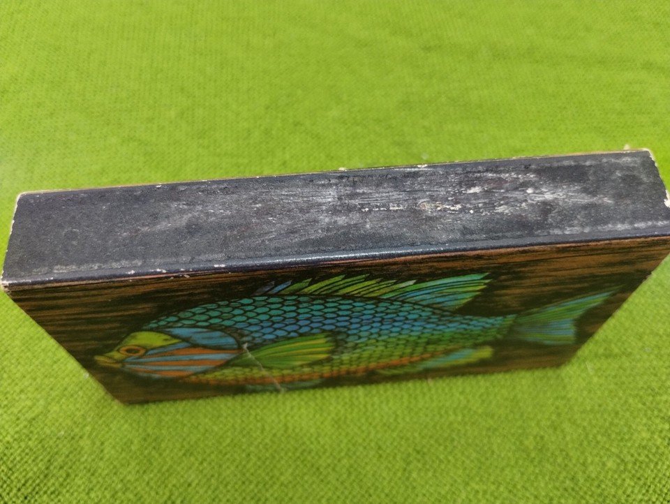 1970s Hot Air Balloon Fish Matchbox Wooden Matches The Ohio Match ...