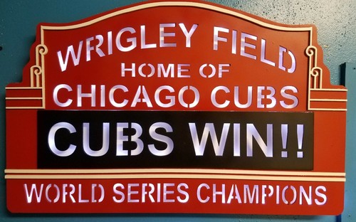 Cubs Stadium sign, Chicago stadium sign, Wrigley Field LED baseball ...