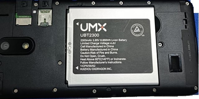 UMX UBT2300 Unimax U696CL 2300mAh Battery OEM Original for sale online ...
