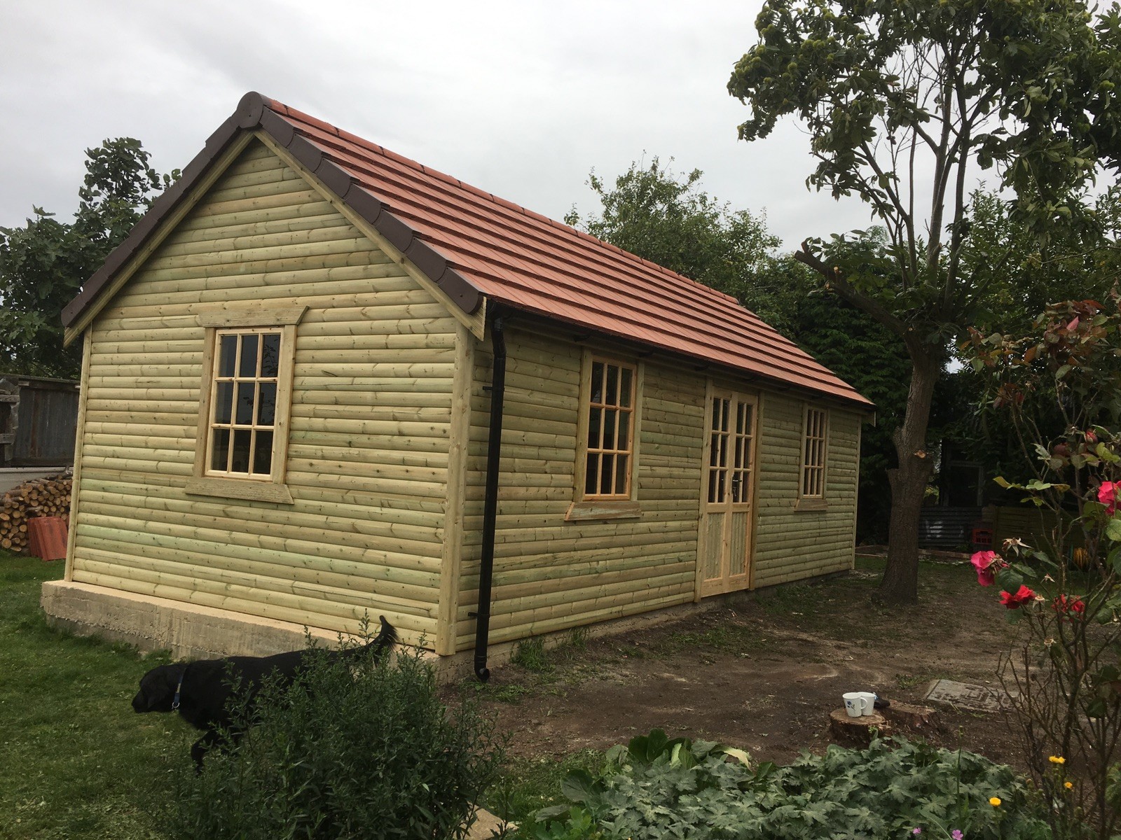 20x10 Timber Framed Outbuilding Workshop , summerhouse ,gym ,stable ...