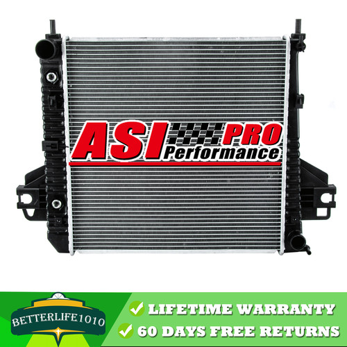 Aluminum Core Radiator For 2002-2006 2003 2004 2005 Jeep Liberty 3.7L ...