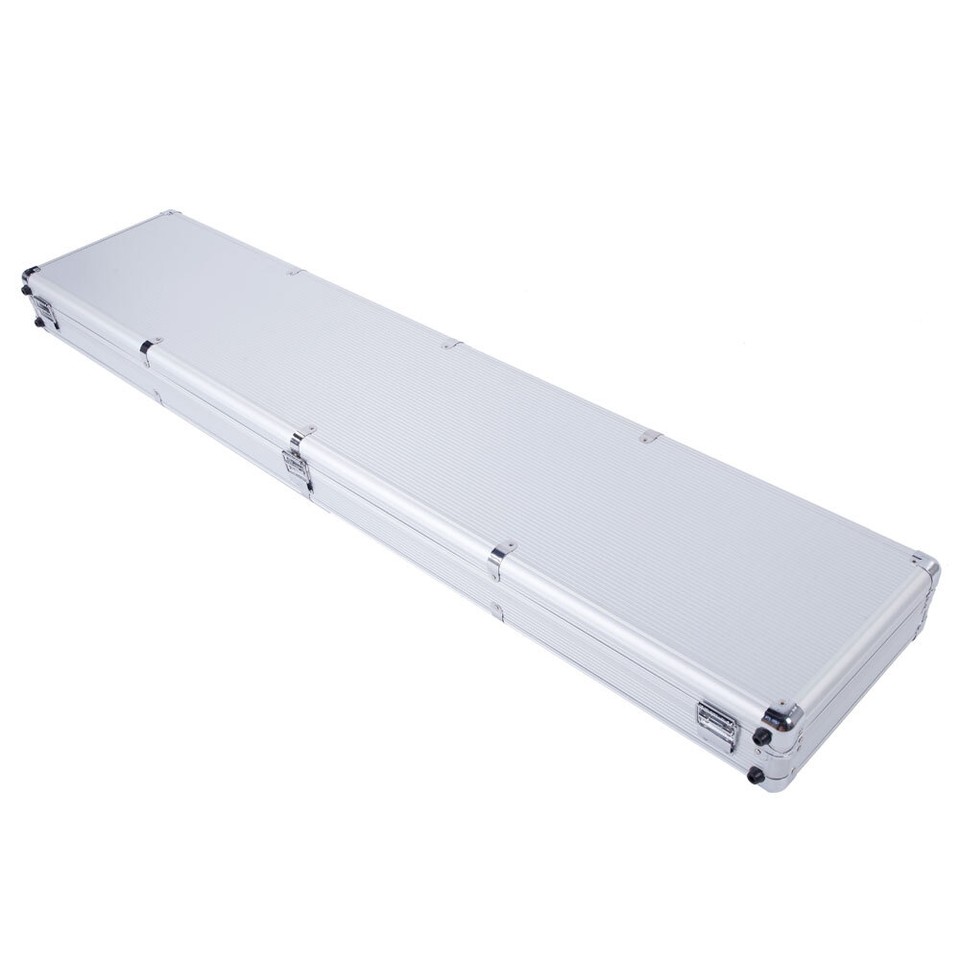 53" Portable Long Aluminum Rifle Gun Lock Foam Safe Box Sponge Liner ...