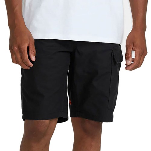Volcom Men's Caliper II Relaxed Black Workwear Work Shorts (BLK) | eBay ...