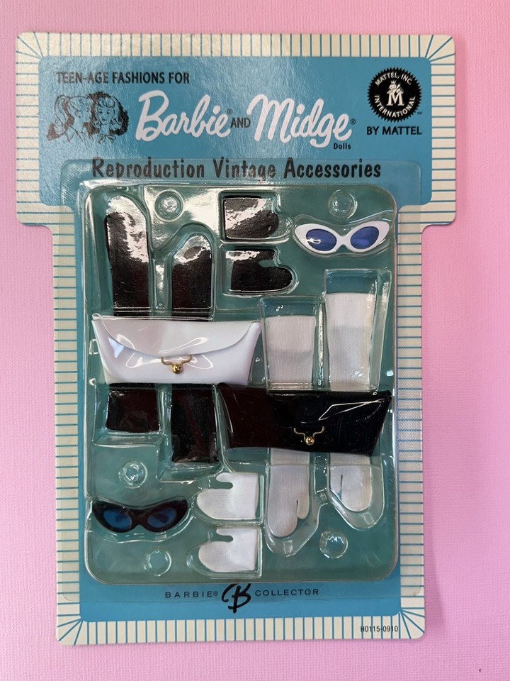 Vintage - 2004 - BARBIE & MIDGE - REPRODUCTION ACCESSORIES - PAK - MOC ...