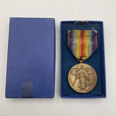 WW1 United States US Inter-allied Victory Medal Original With Box WWI ...