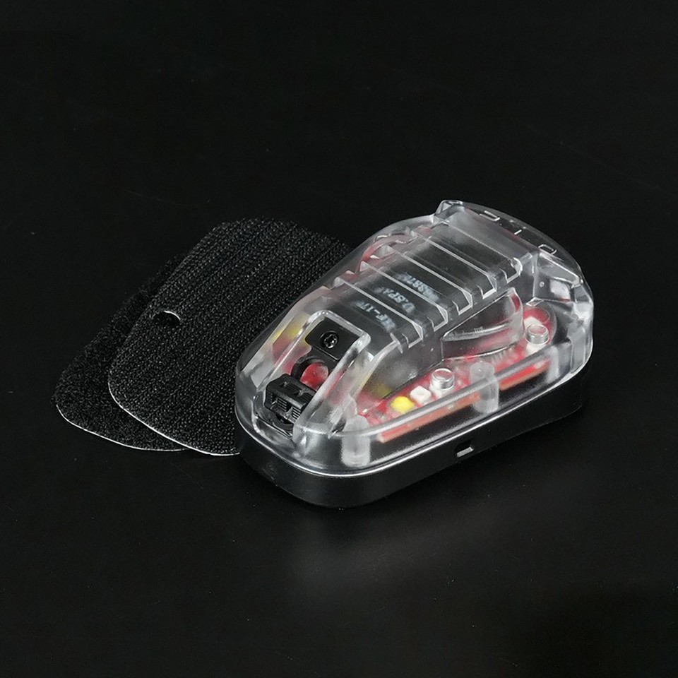 SOTAC Tactical Helmet Signal Light with LED + IR Flashlight Survival ...