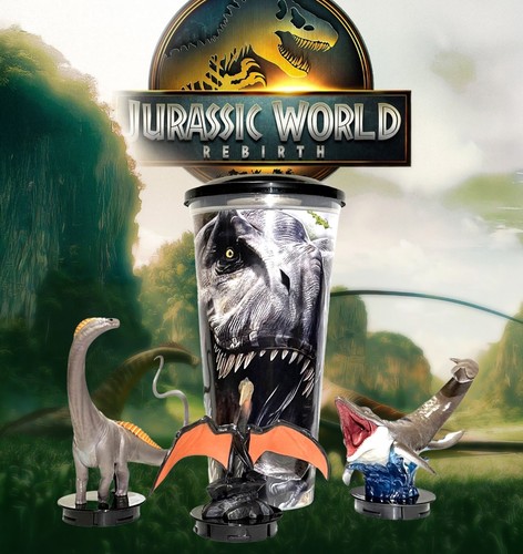 Jurassic World Cinema Exclusive Cups & Toppers [Pick your Topper] | eBay UK