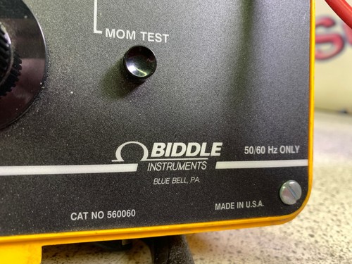 Biddle (Avo) AVTM 56-Jb Motor & Phase Rotation Tester | eBay