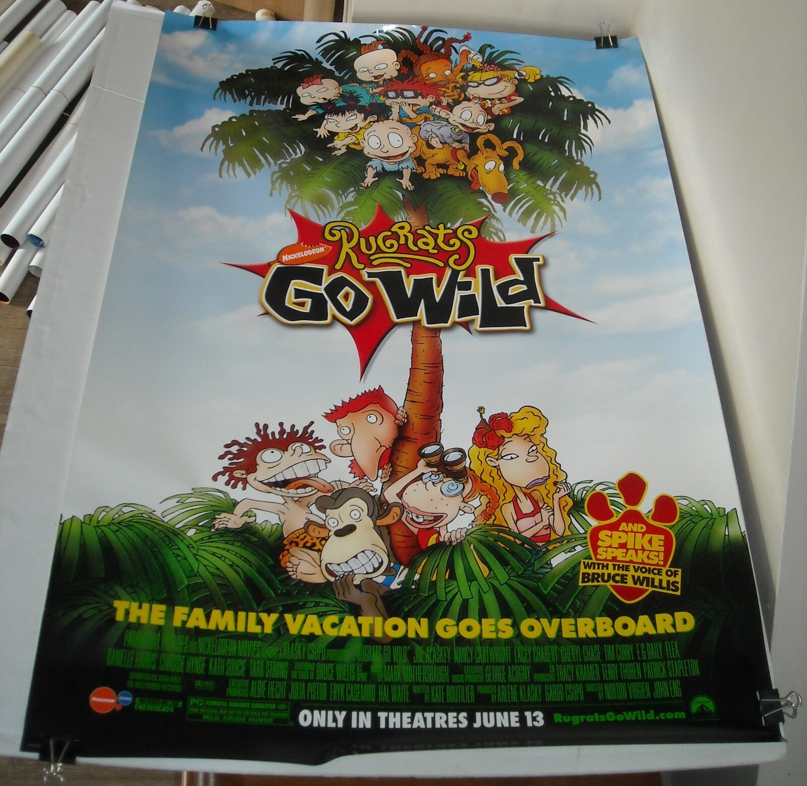 Rugrats Go Wild Poster