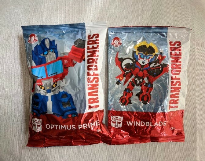 Transformers Wendy's Kid's Meal Toys * Lot Of 2* Optimus Prime ...