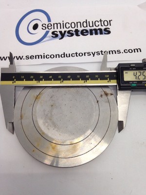 4" DISCO DICING SAW STAINLESS STEEL CHUCK VACUUM TABLE K&S CERAMIC ...