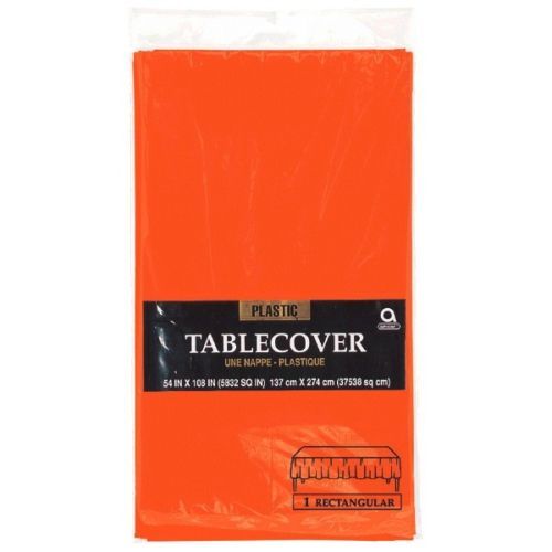 Solid Color Rectangle Plastic Table Cover Birthday Wedding Party ~ U ...