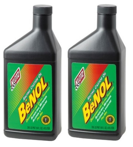 2ea 16oz Klotz Benol Racing Castor 2-Stroke Oil-Motocross-Dirt Bike | eBay